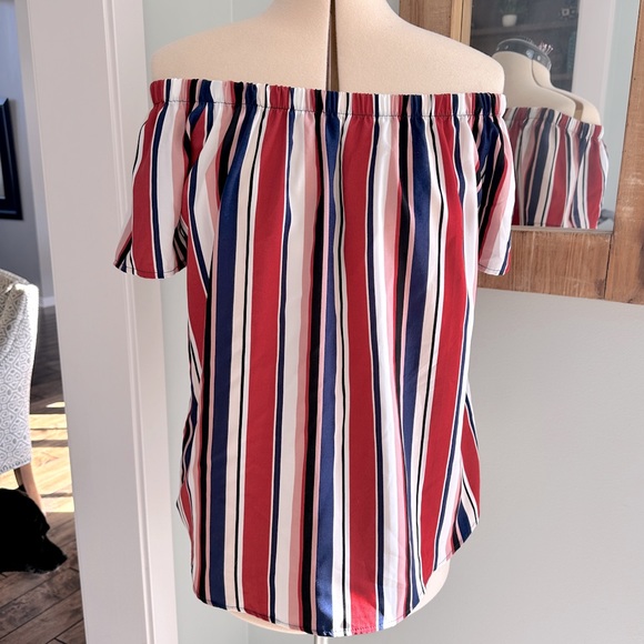 Allison Joy | Tops | Allison Joy Off The Shoulder Top | Poshmark